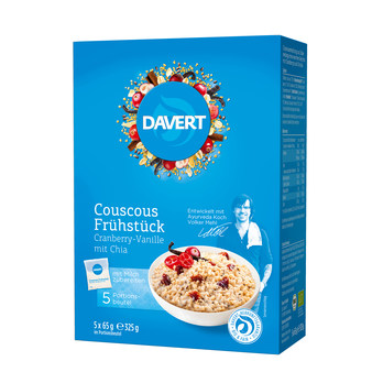Produkt der Woche: Couscous Frühstück Cranberry-Vanille mit Chia von ...